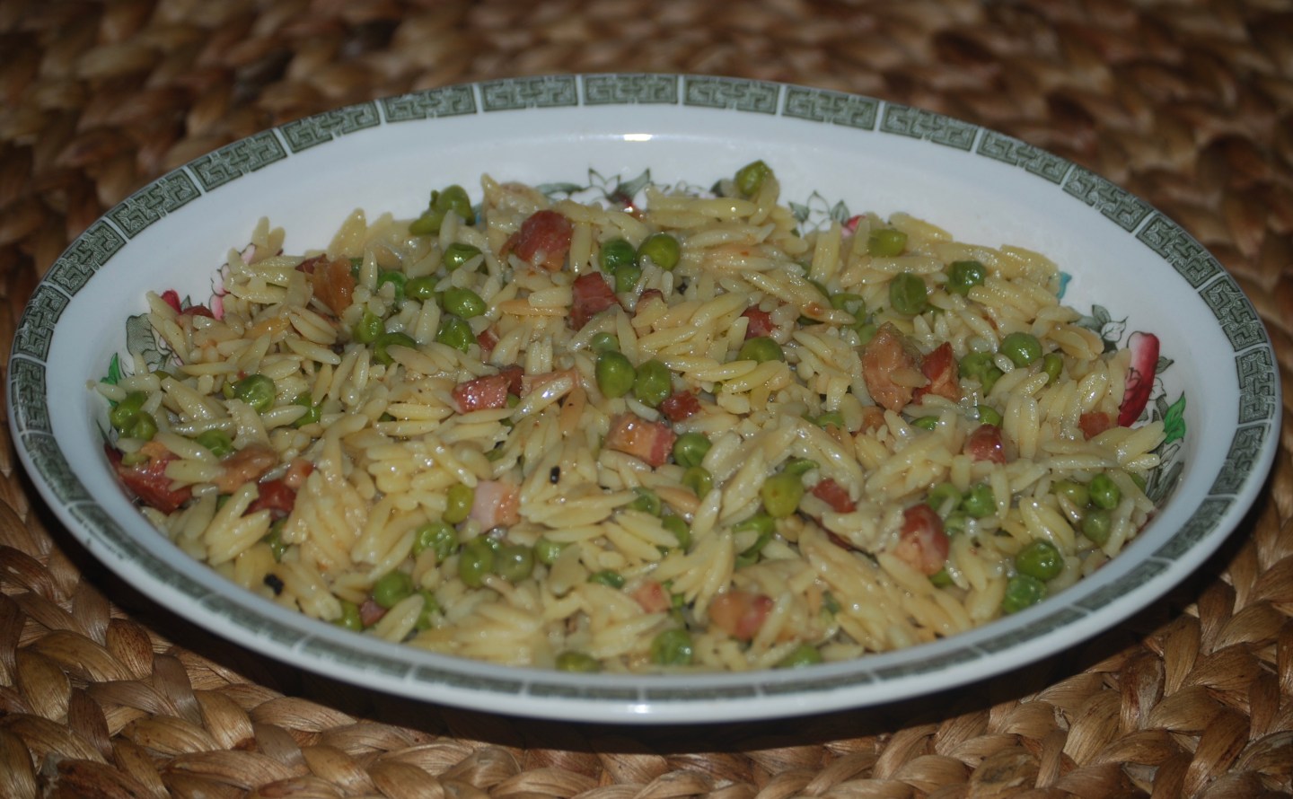Pasta Risotto with Peas and Pancetta – Cooking with Nigella