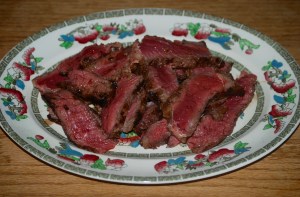 Black and Blue Beef – Cooking with Nigella