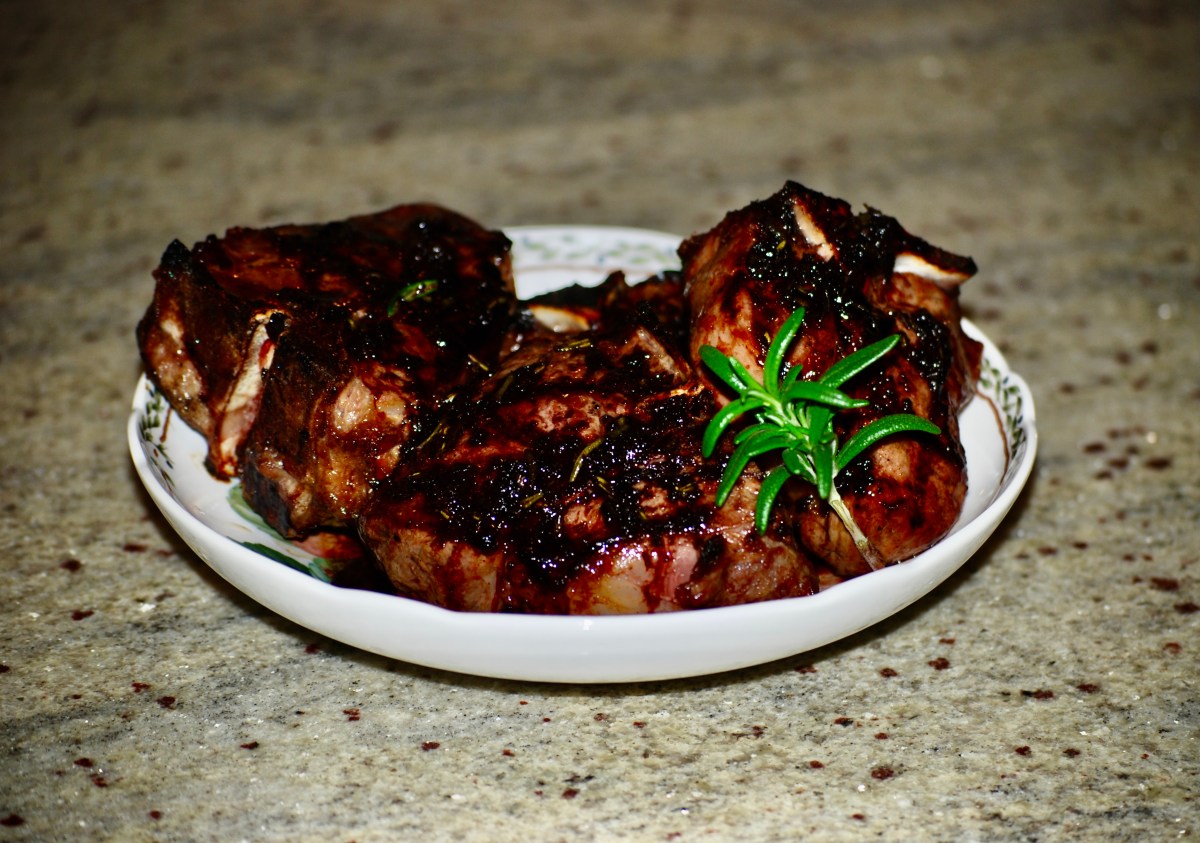 Lamb with Rosemary and Port – Cooking with Nigella