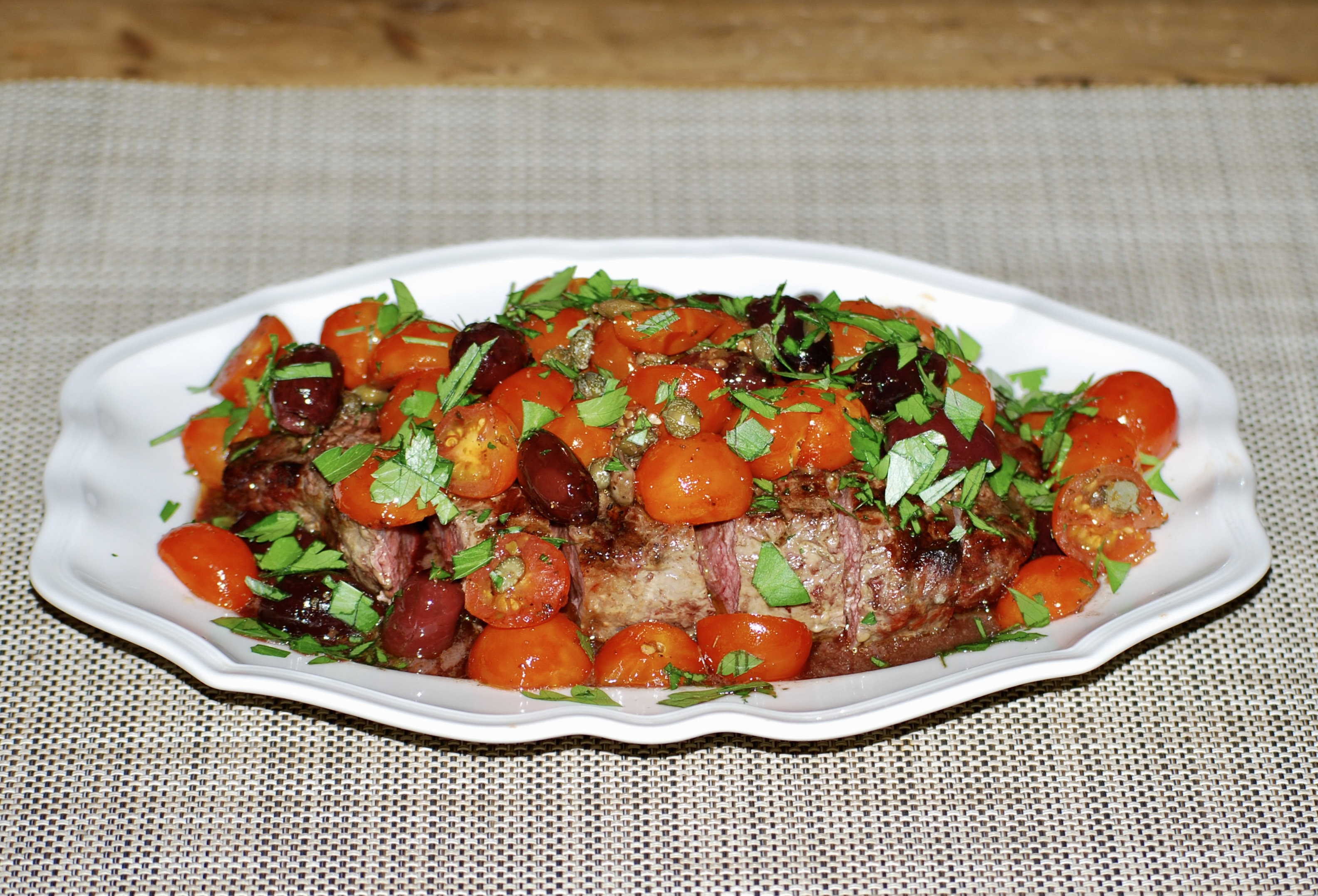 Beef Pizzaiola – Cooking with Nigella
