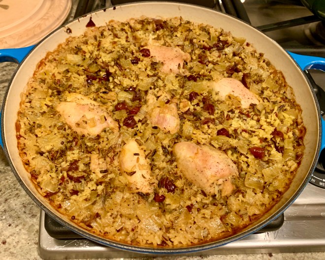 Chicken and Wild Rice – Cooking with Nigella